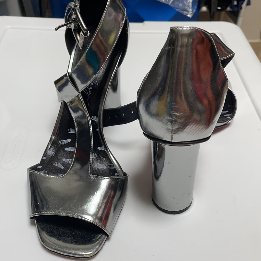 Georgia Minelli All Leather Heel Sandals - Gem